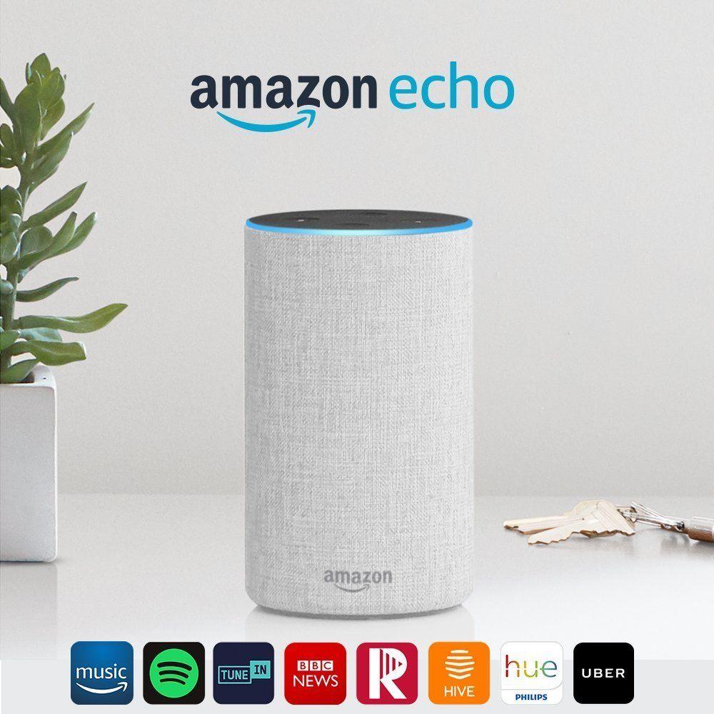 All-new Amazon Echo (2nd Generation) Wireless Alexa Speaker - Sandstone ...