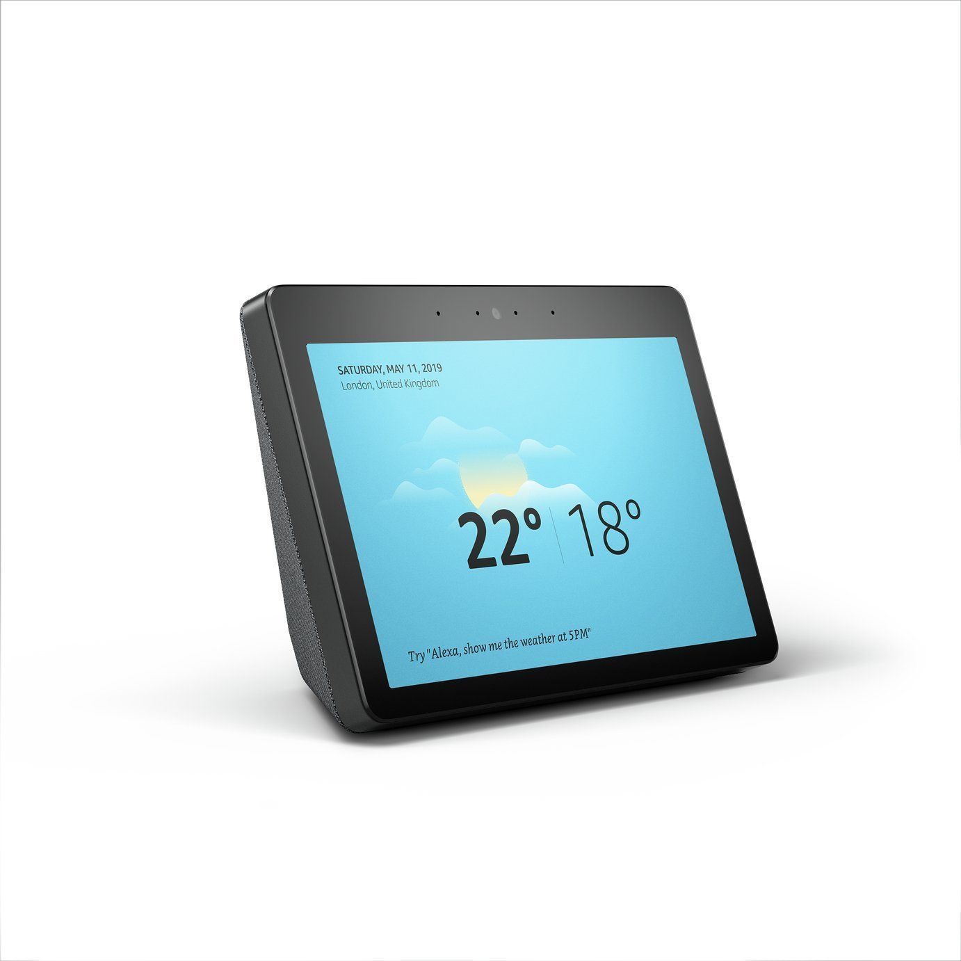 New Amazon Echo Show Wireless Speaker with Alexa Voice Control - Black ...