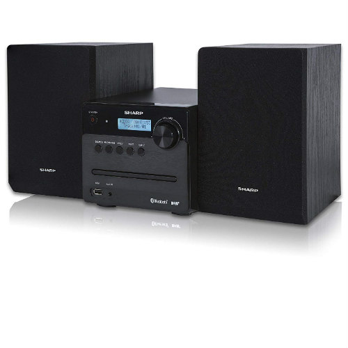 Sharp XL-B515D(BK) 30W Micro Hi-Fi System with DAB+ FM Radio, Bluetooth ...